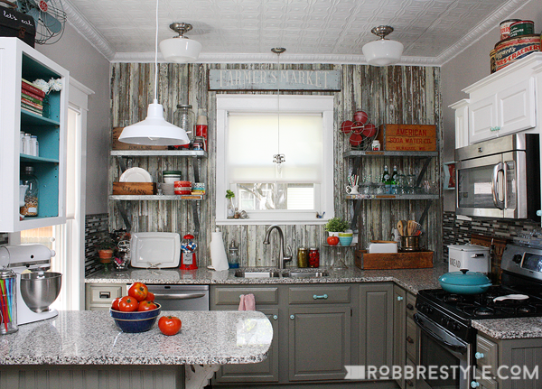 Vintage Farmhouse Kitchen Reveal