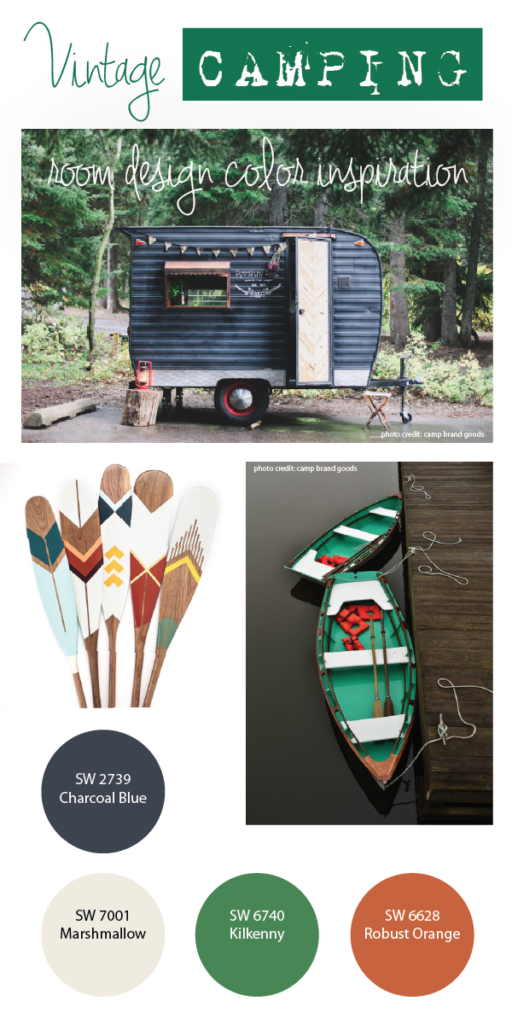 Design Ideas: Vintage Camping Bedroom for Boys