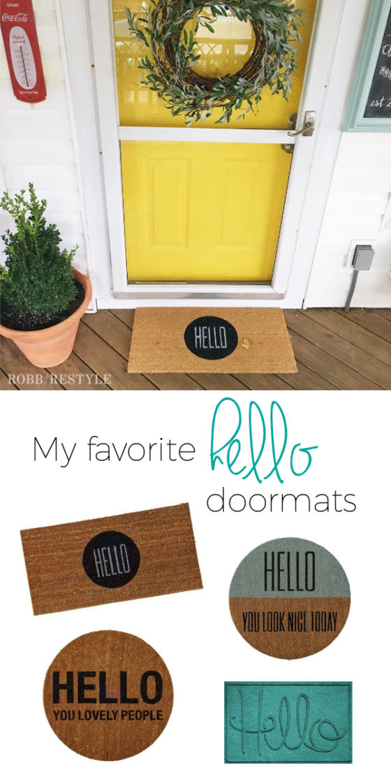 My Favorite Hello Doormats